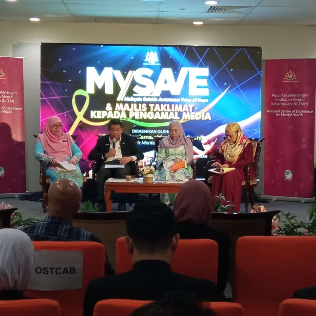 Perasmian Program Malaysia Suicide Awareness Voice of Hope (MySAVE) - MeCare